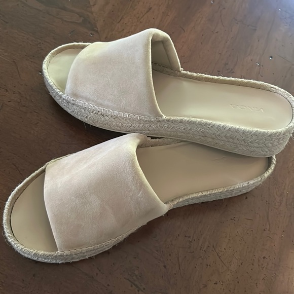 Vince | Shoes | Vince Suede Slides New | Poshmark